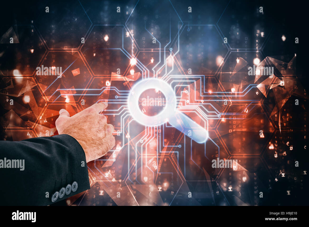 Finger wave hi-res stock photography and images - Alamy