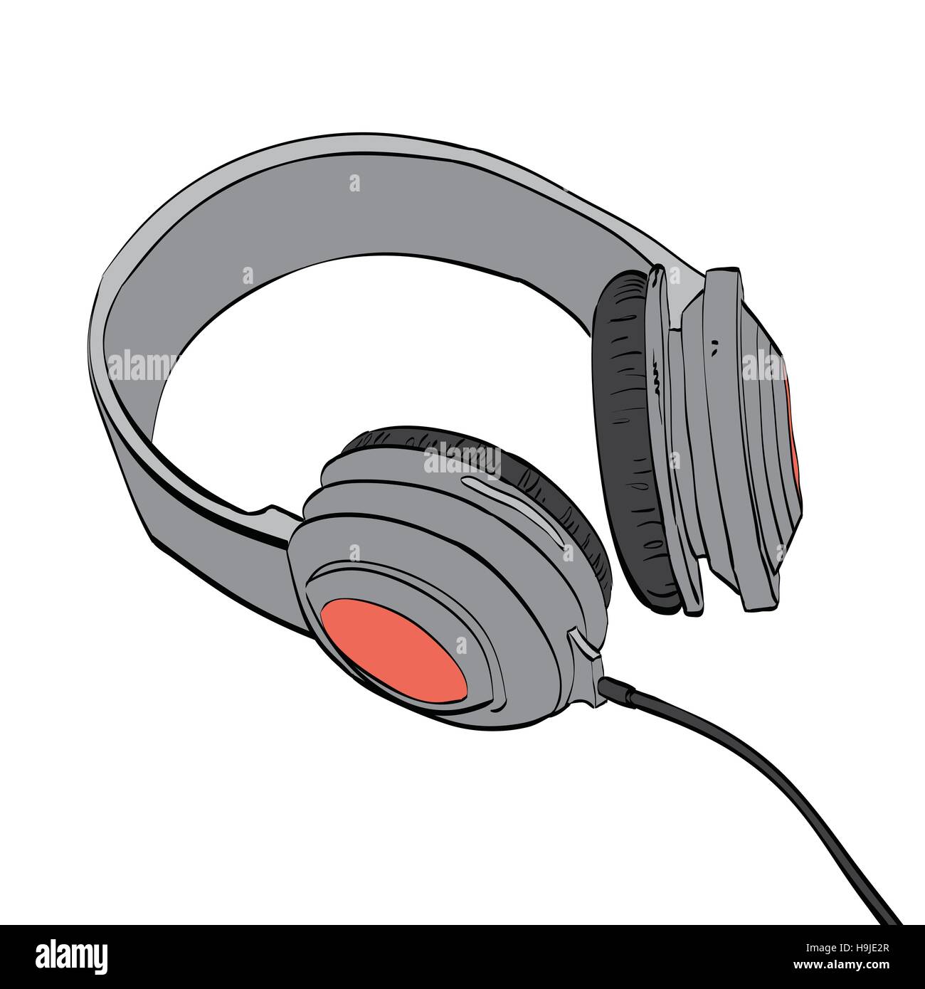 Audio speaker device music Stock Vector Images - Alamy