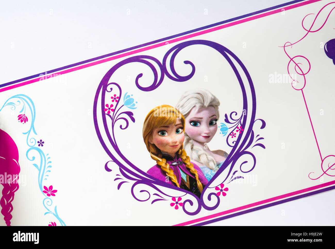Details of Frozen self adhesive border - ideal for decorating girl's ...