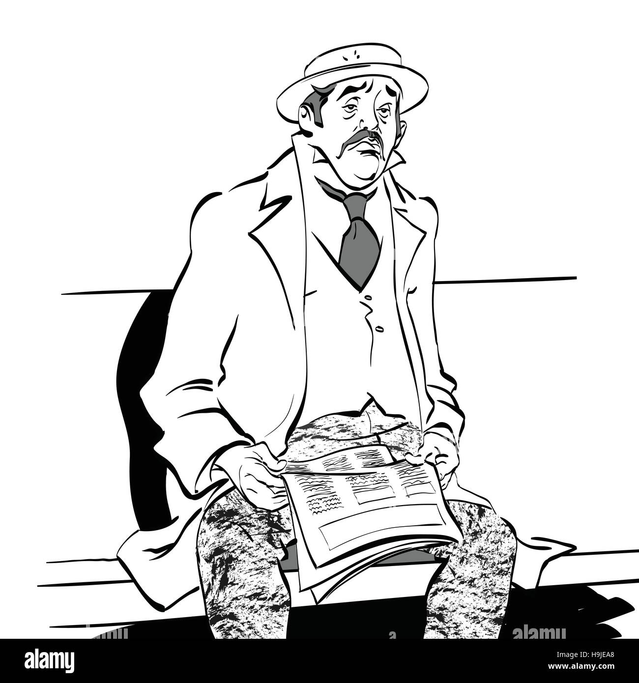 News age Stock Vector Images - Alamy