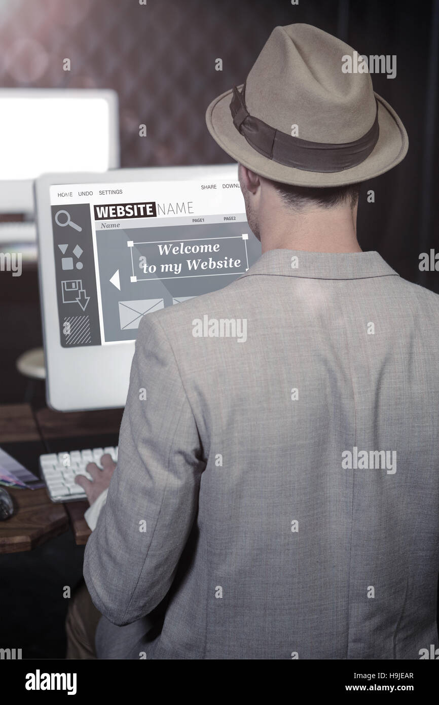 Man designing interior computer hi-res stock photography and images - Alamy