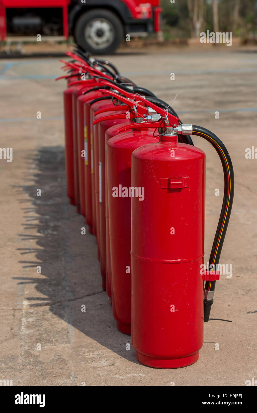 Fire extinguishers fighting equipment hi-res stock photography and ...
