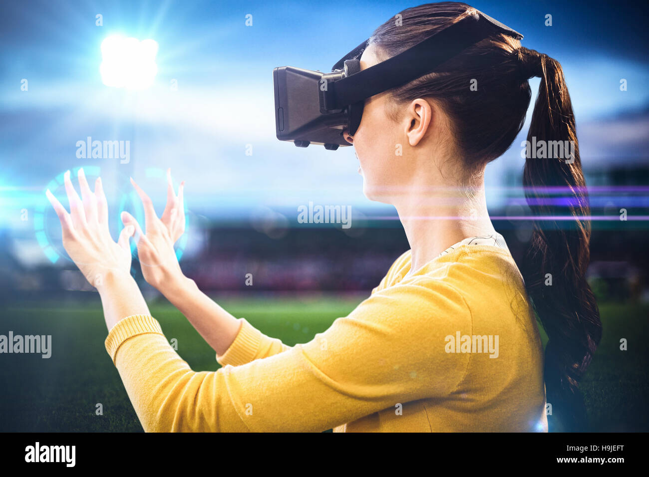 Oculus stadium hi-res stock photography and images - Alamy