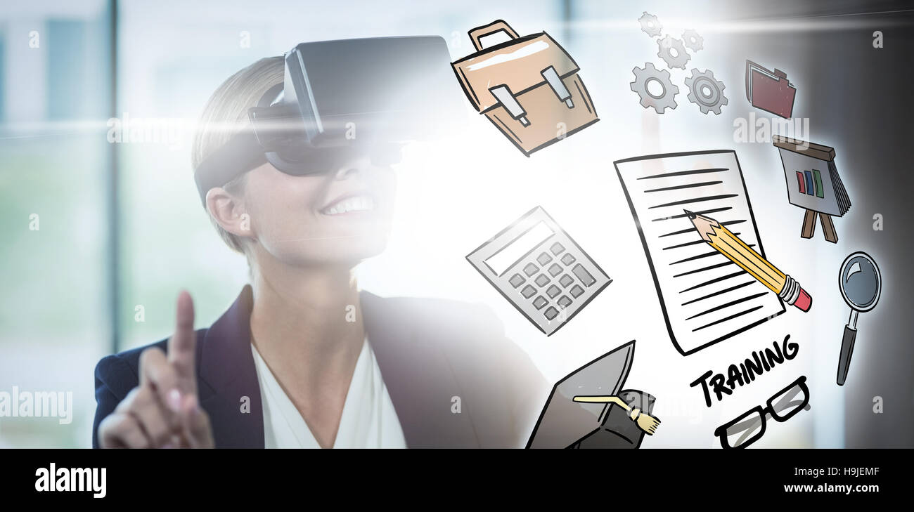 Smart training augmented virtual hi-res stock photography and images ...