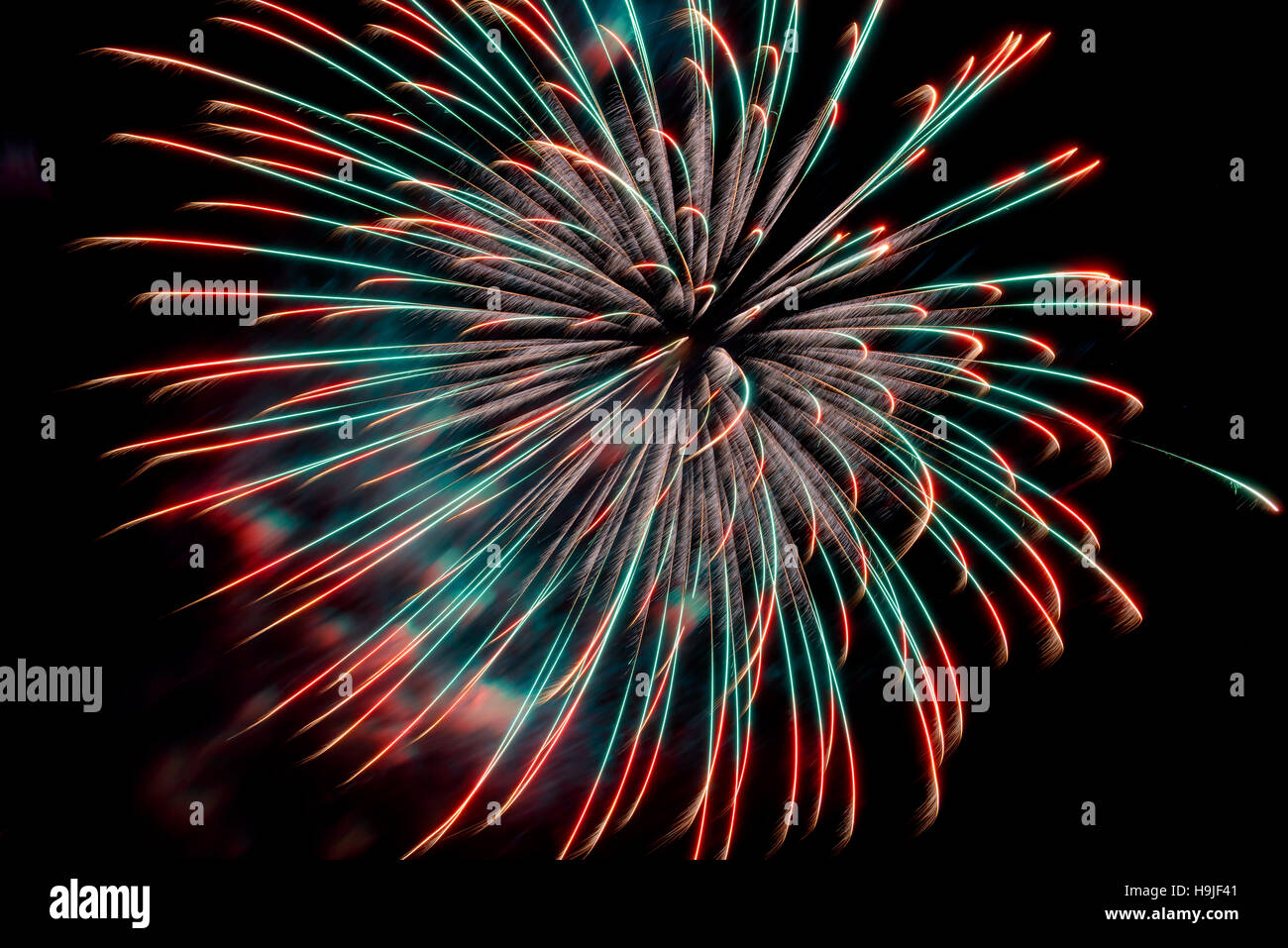 Abstract dark background colorful fireworks hi-res stock photography ...