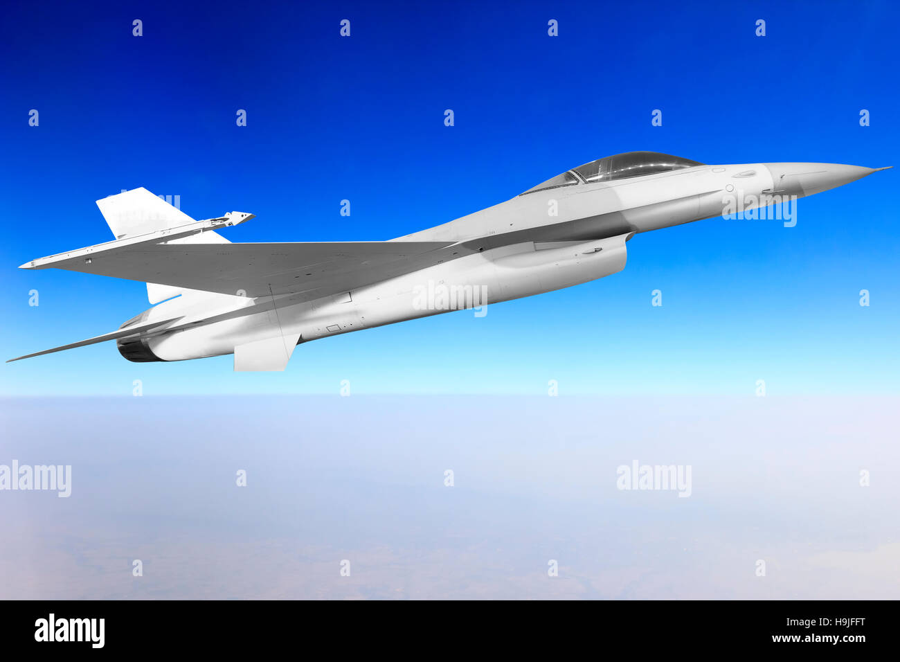 Fighter jets flying on the sky Stock Photo - Alamy