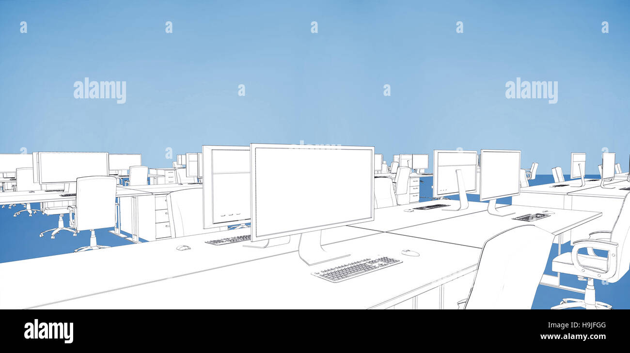 Composite image of draw of an open space Stock Photo - Alamy