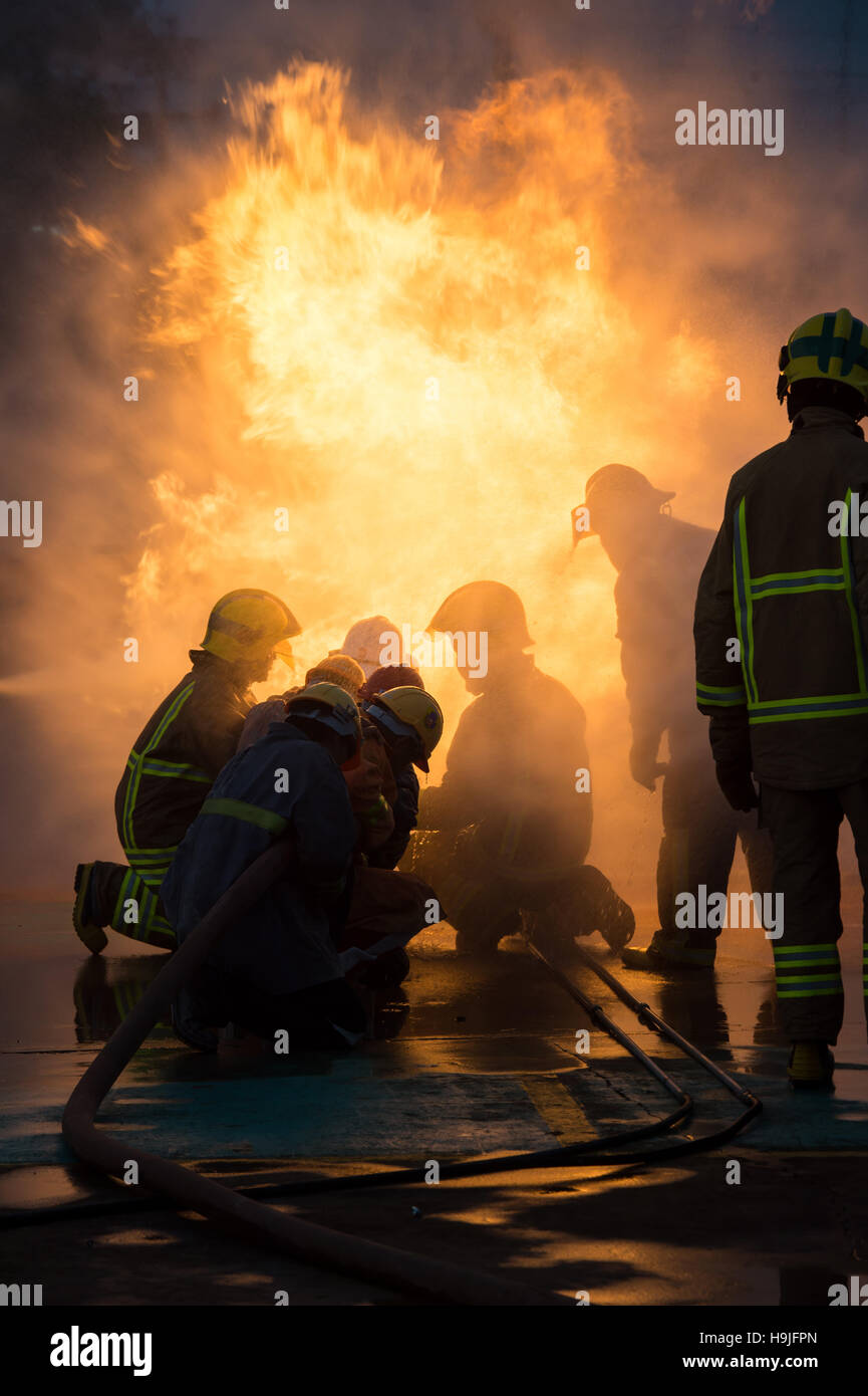Training burn hi-res stock photography and images - Alamy