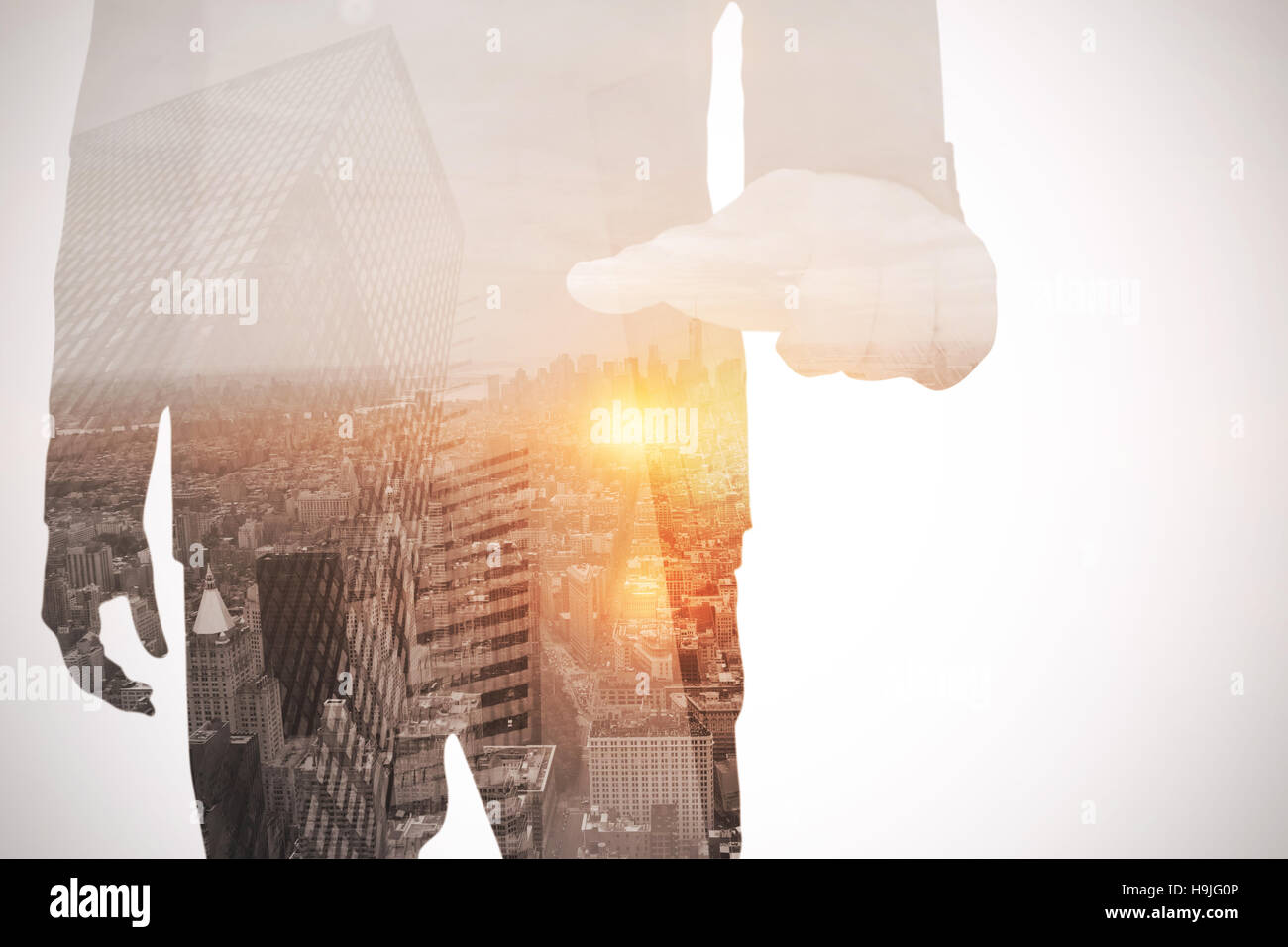 Finger pointing to road sign hi-res stock photography and images - Alamy