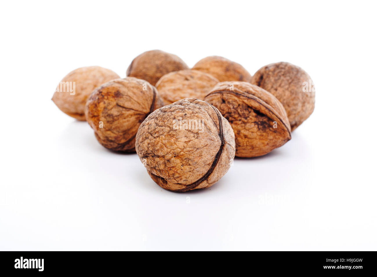 Walnuts wallpaper Cut Out Stock Images & Pictures - Alamy