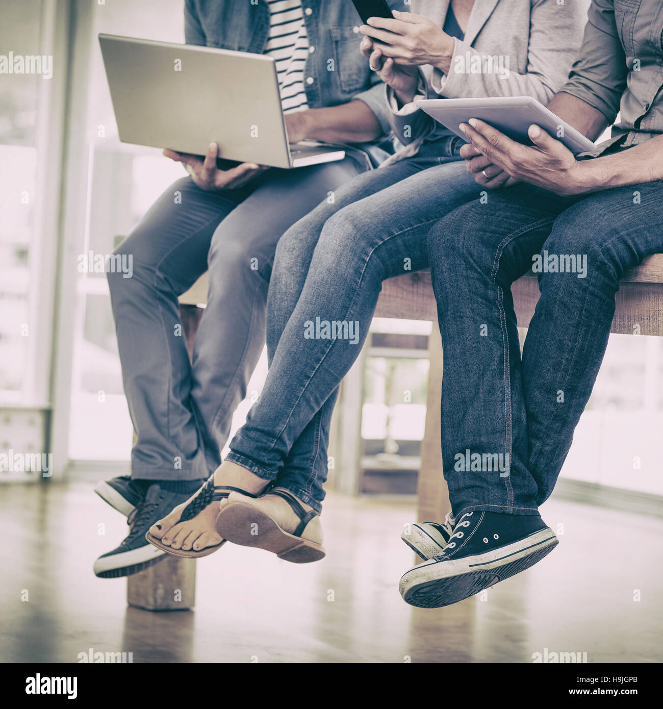 Three devices hi-res stock photography and images - Alamy