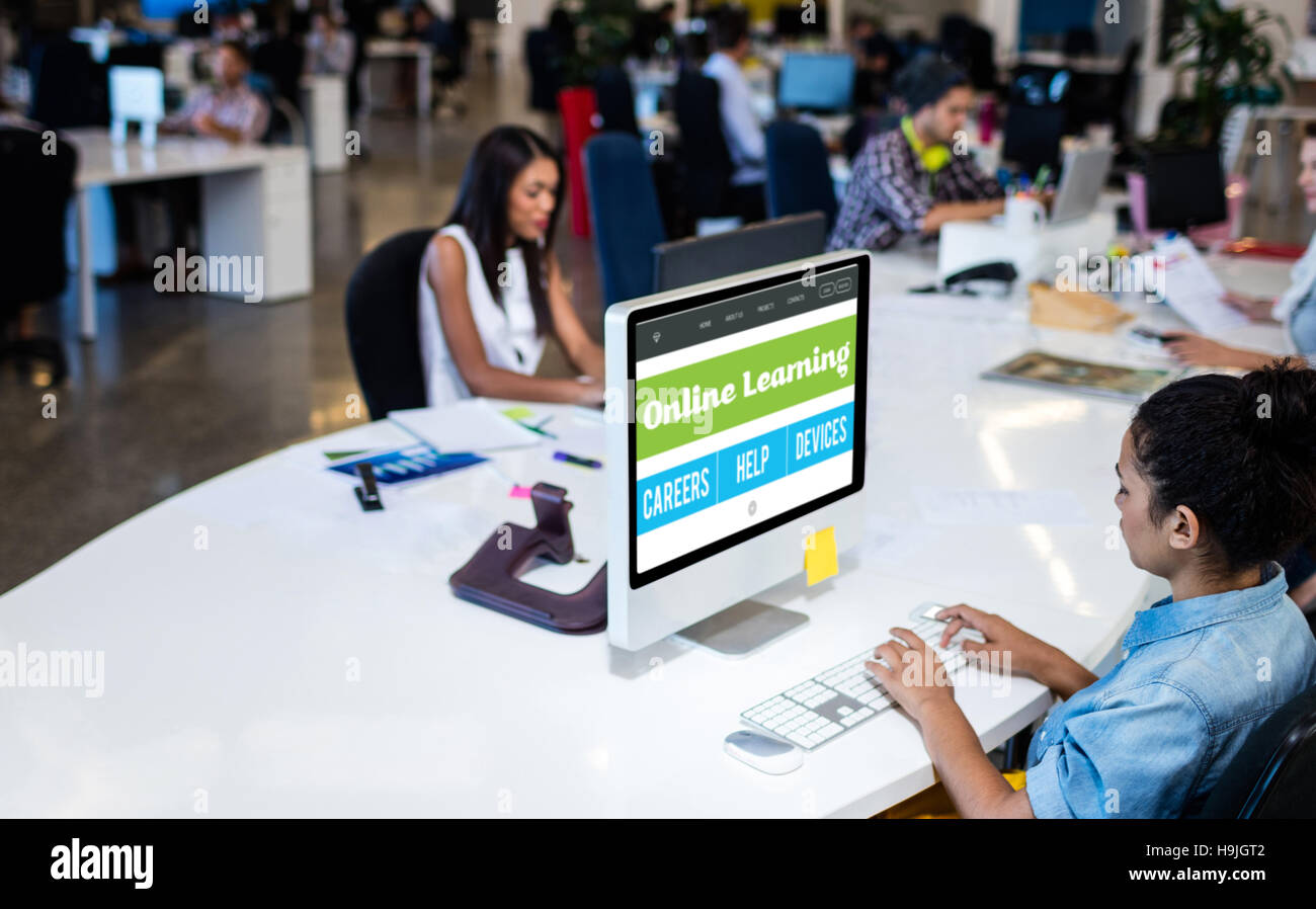 Online learning hi-res stock photography and images - Alamy