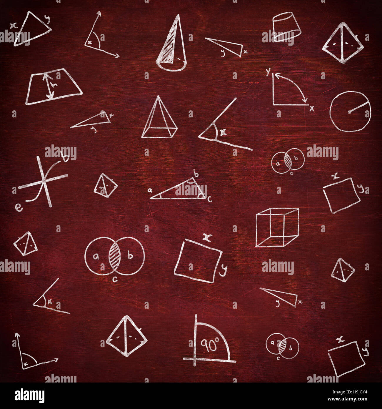 Maths board hi-res stock photography and images - Alamy