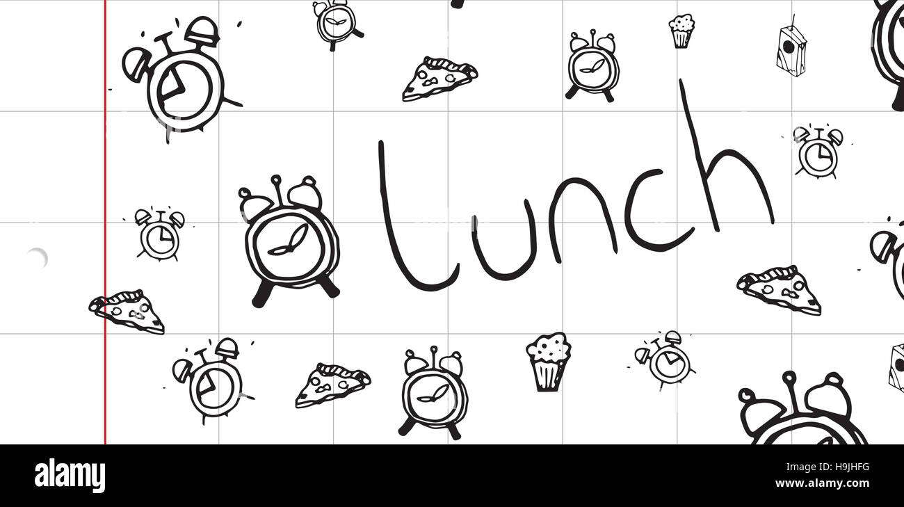 Hand drawn doodle spiral hi-res stock photography and images - Alamy