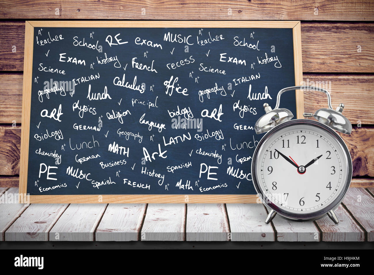 Composite image of school buzzwords Stock Photo - Alamy