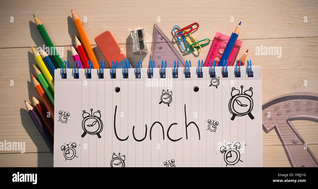 Doodle stationery hi-res stock photography and images - Alamy