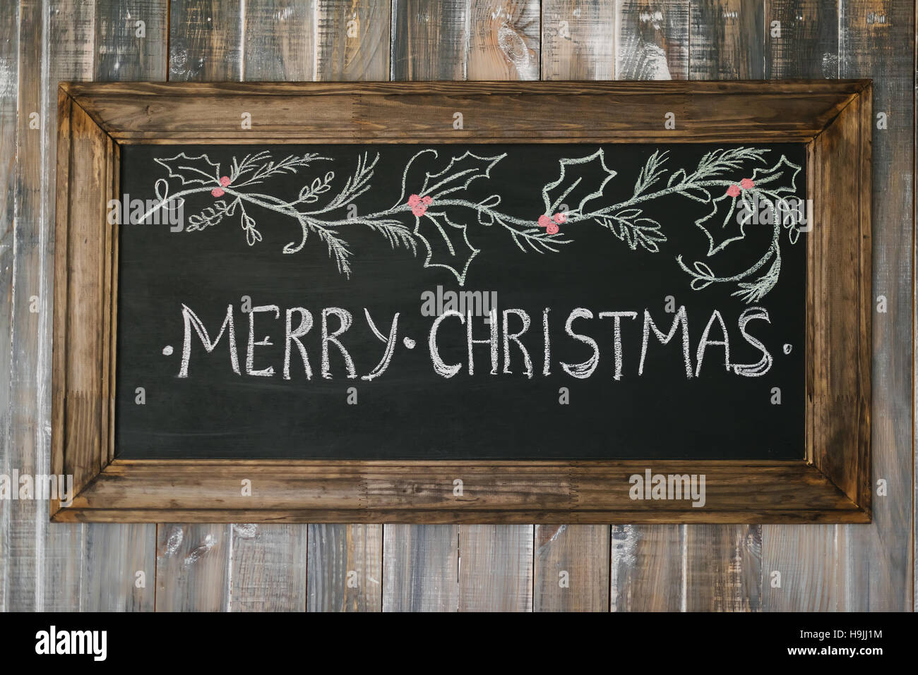 Christmas chalkboard blackboard hi-res stock photography and images - Alamy