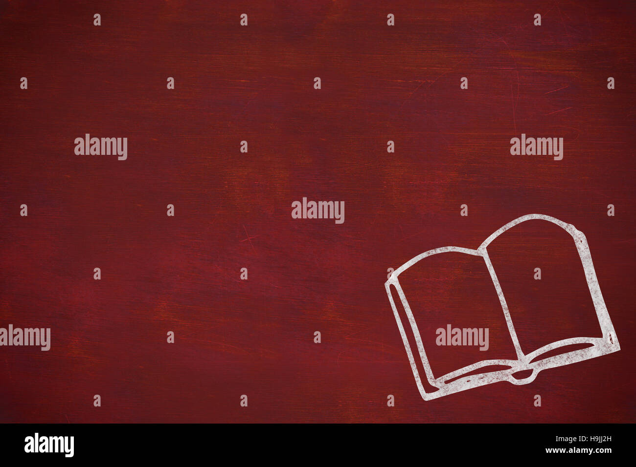 Composite image of drawing of a book Stock Photo - Alamy