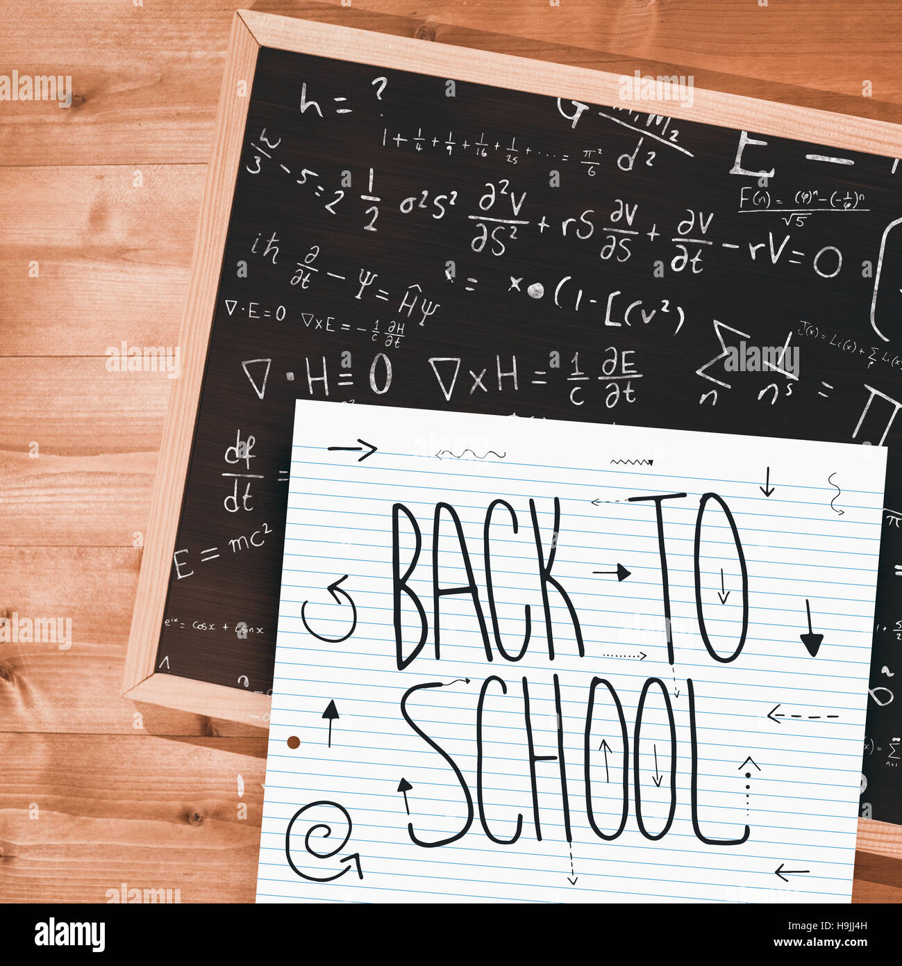 Blackboard maths formula hi-res stock photography and images - Alamy