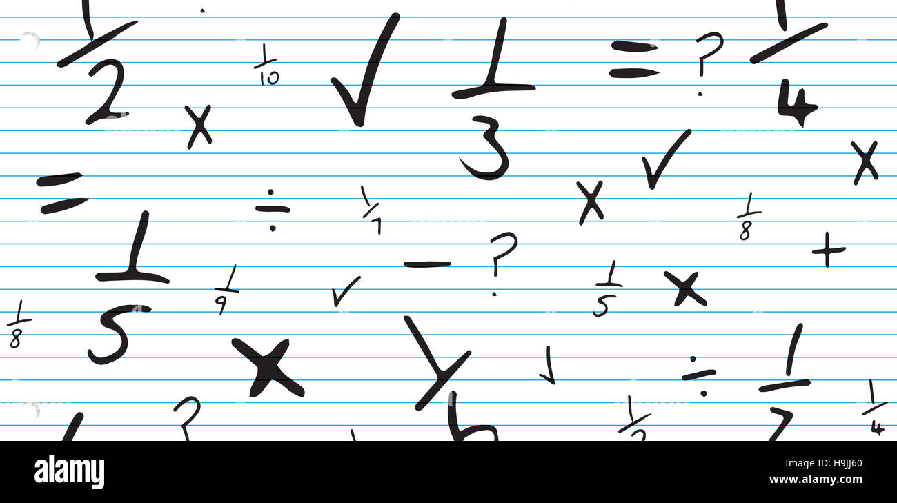 Maths sign hi-res stock photography and images - Alamy
