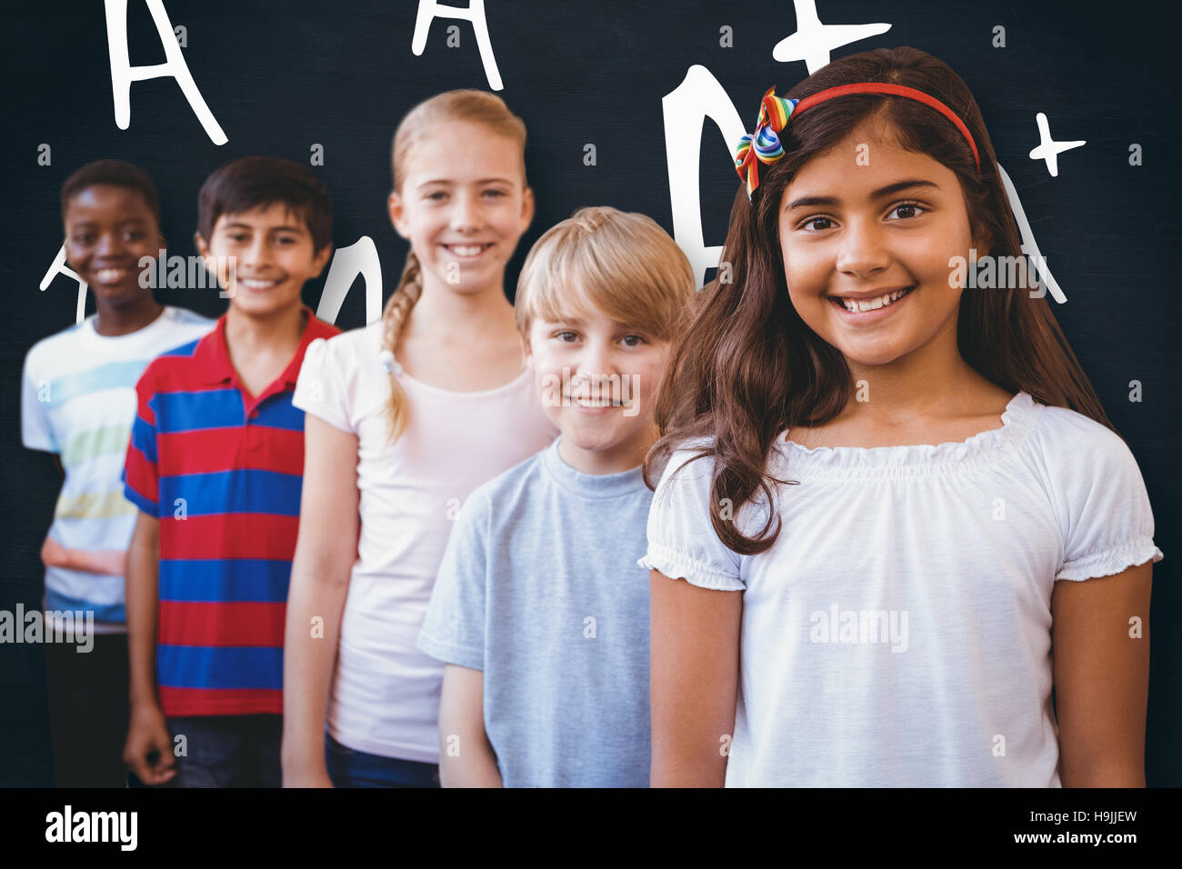 Kids in line school hi-res stock photography and images - Alamy