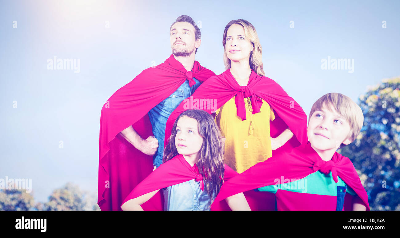 Superhero family hi-res stock photography and images - Alamy