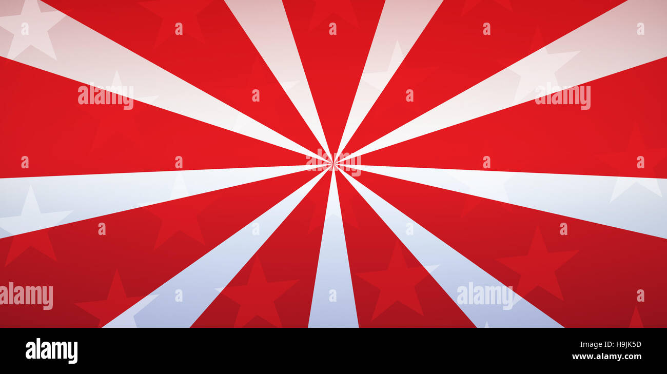 Flag text sunburst illustration hi-res stock photography and images - Alamy