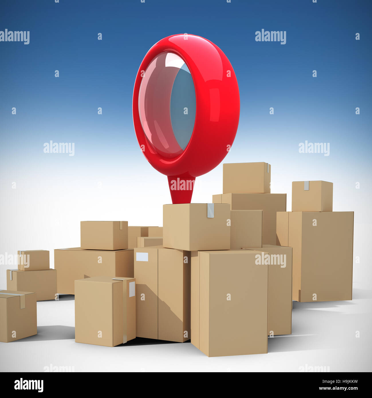 Red map marker hi-res stock photography and images - Alamy