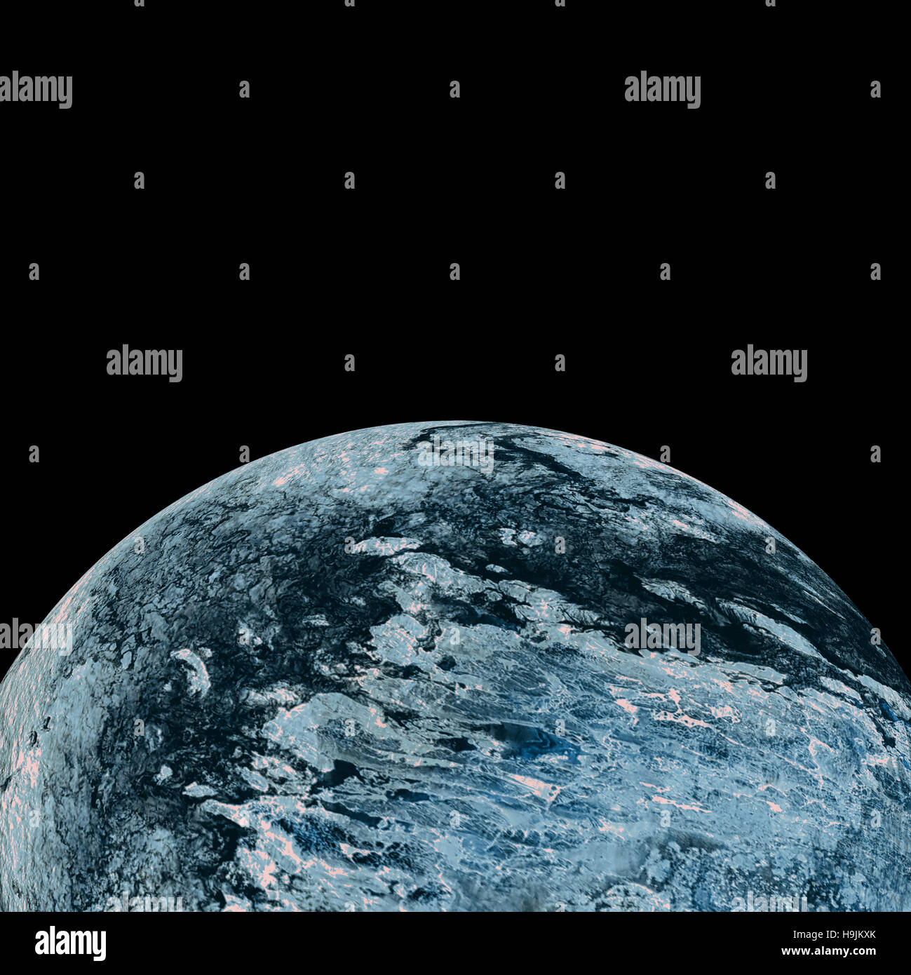 Digital image of earth Stock Photo - Alamy