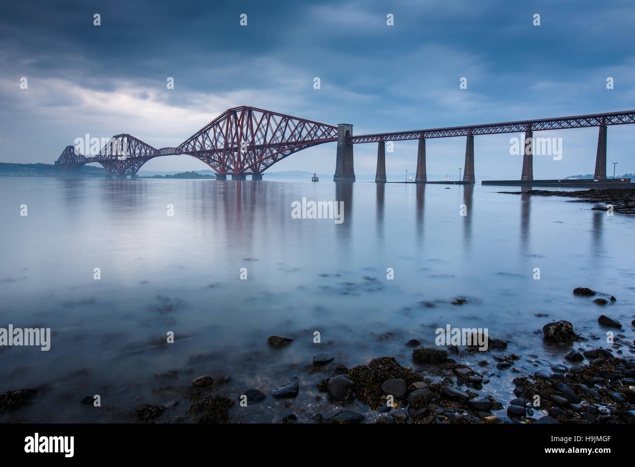 Forth bridges in Edinburgh, Scotland Stock Photo - Alamy