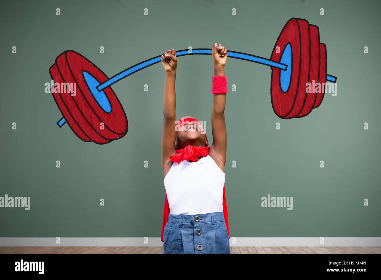 Raised female arm hi-res stock photography and images - Alamy