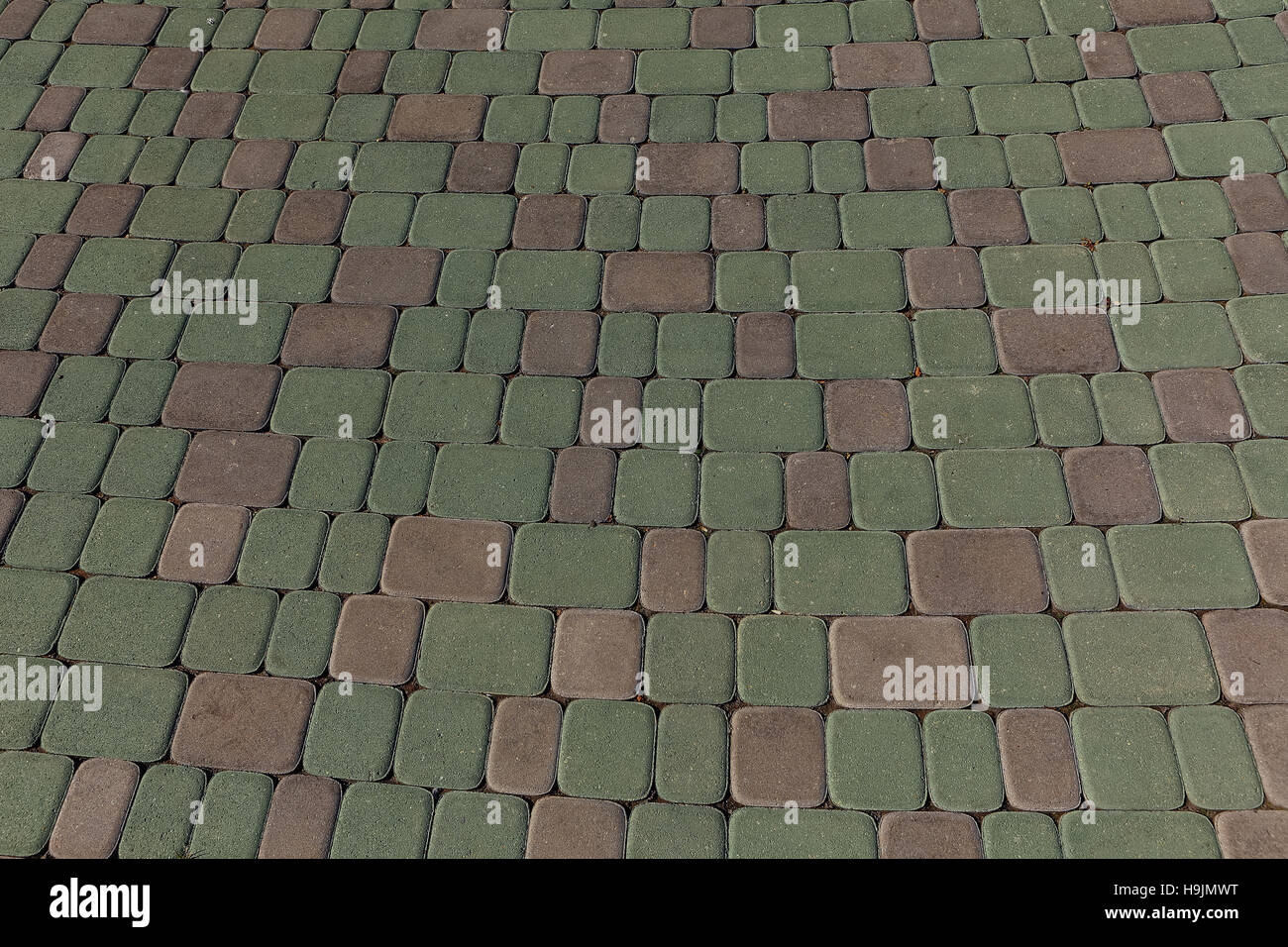 Colored stone paving texture and background Stock Photo - Alamy