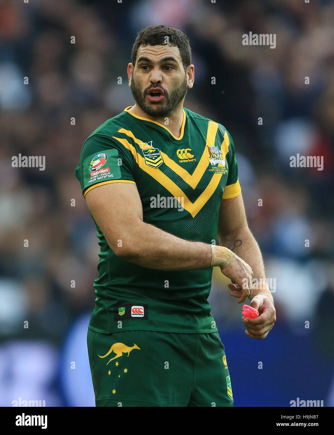 Australia's Greg Inglis Stock Photo - Alamy