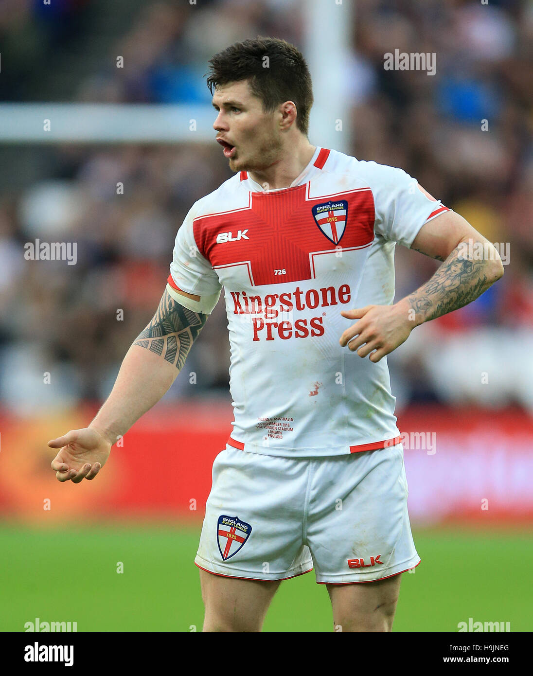 England's John Bateman Stock Photo - Alamy