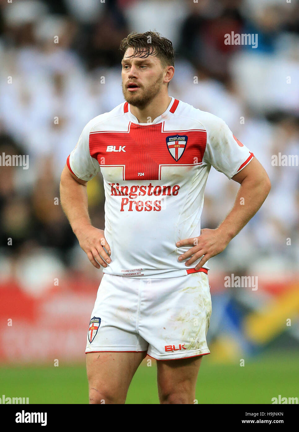 England's Elliott Whitehead Stock Photo - Alamy