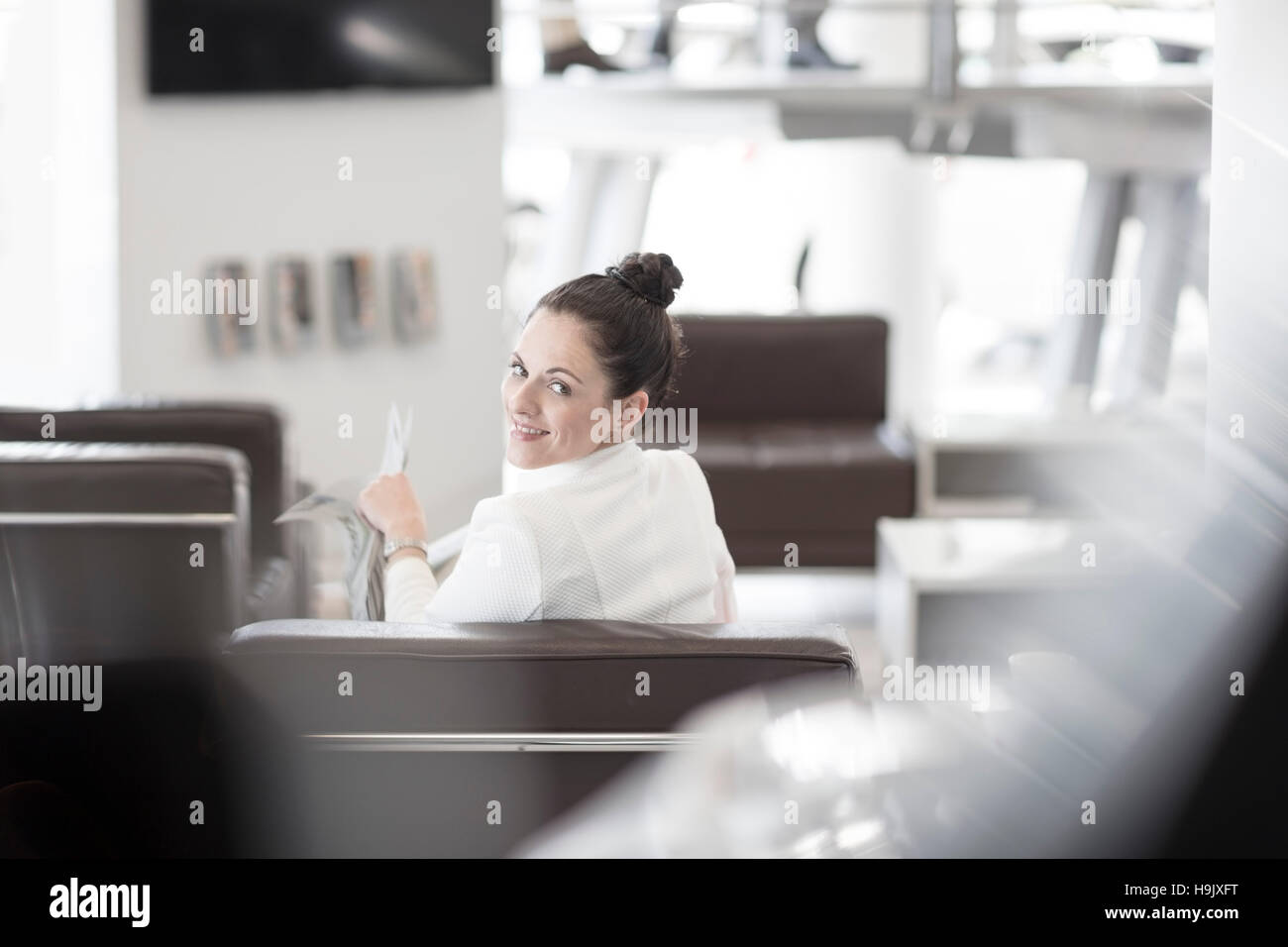 Car Dealership Customer Waiting Area High Resolution Stock Photography ...