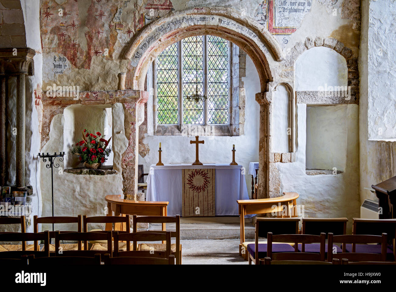 Dorset church interior hi-res stock photography and images - Alamy