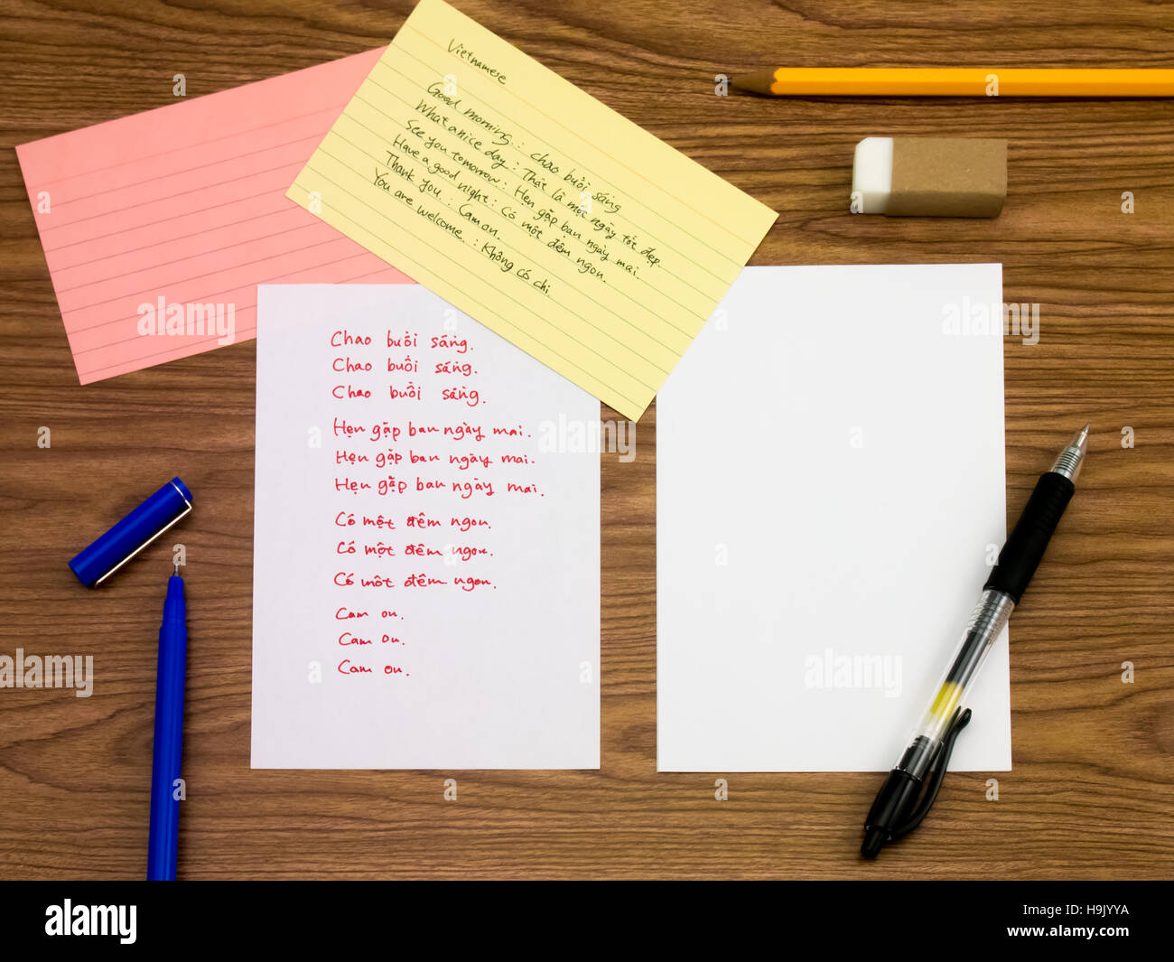 Vietnamese language book hi-res stock photography and images - Alamy