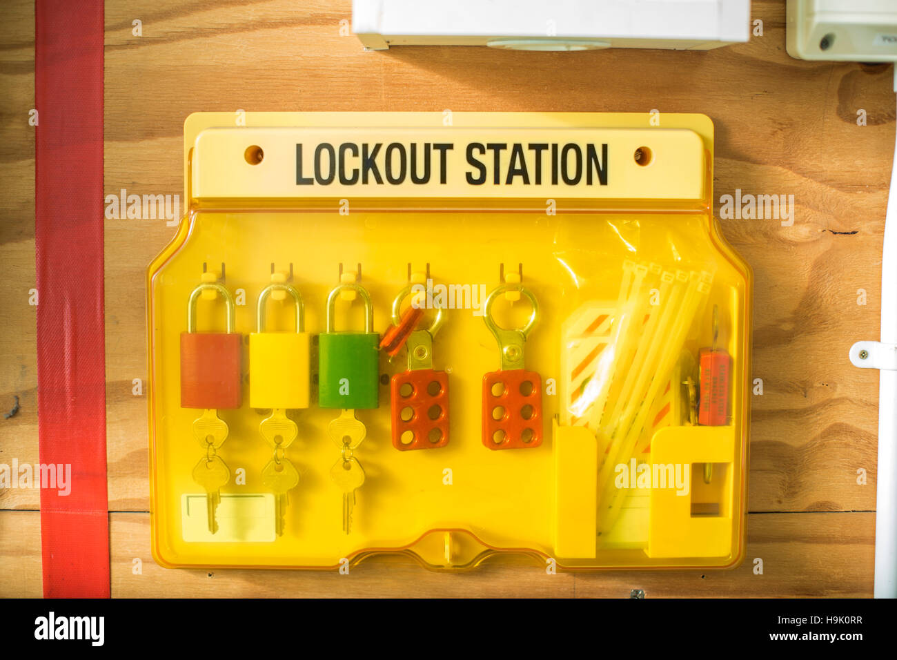 Lockout station hi-res stock photography and images - Alamy
