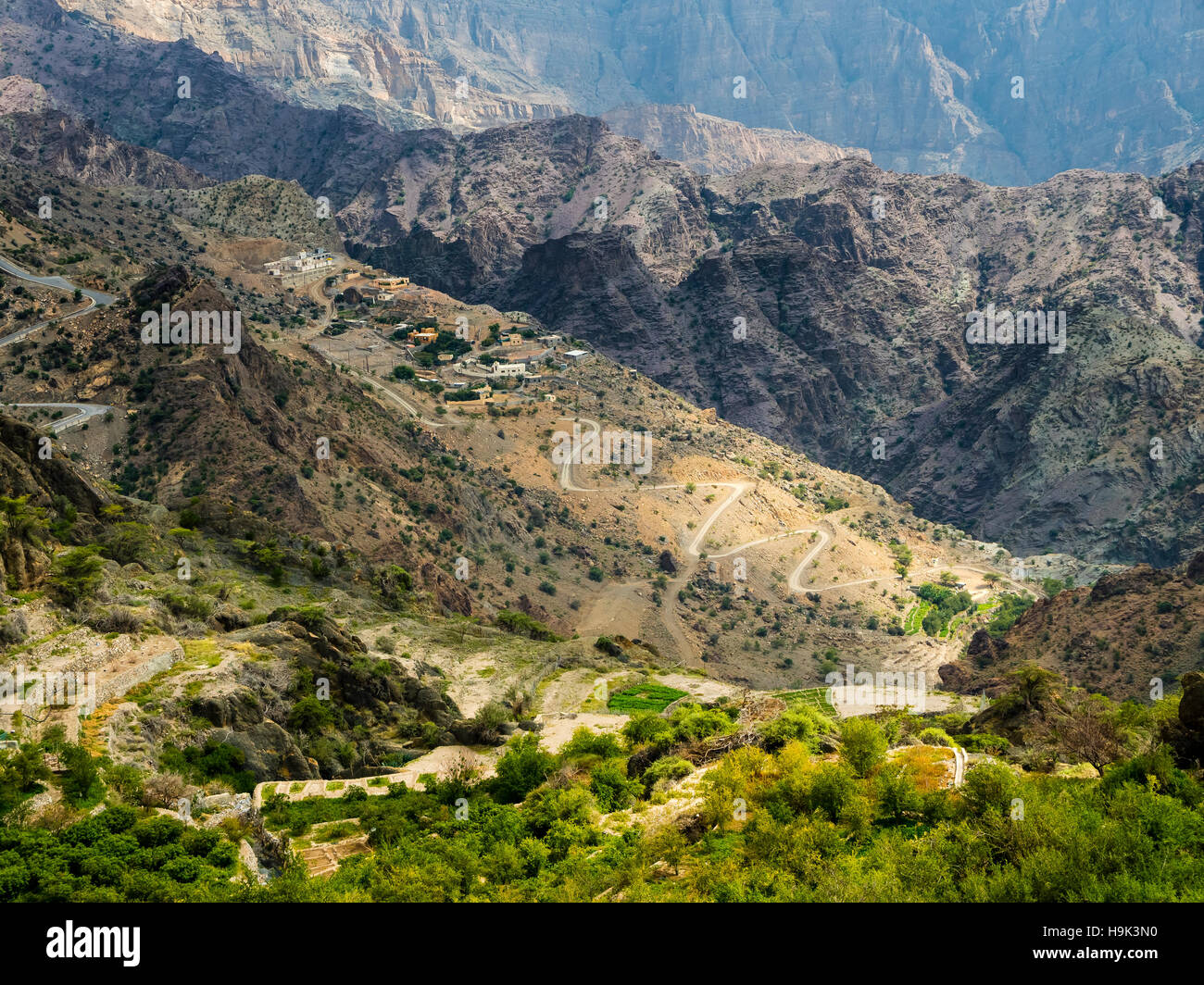 Oman, Jabal Akhdar, Sayq plateau Stock Photo - Alamy