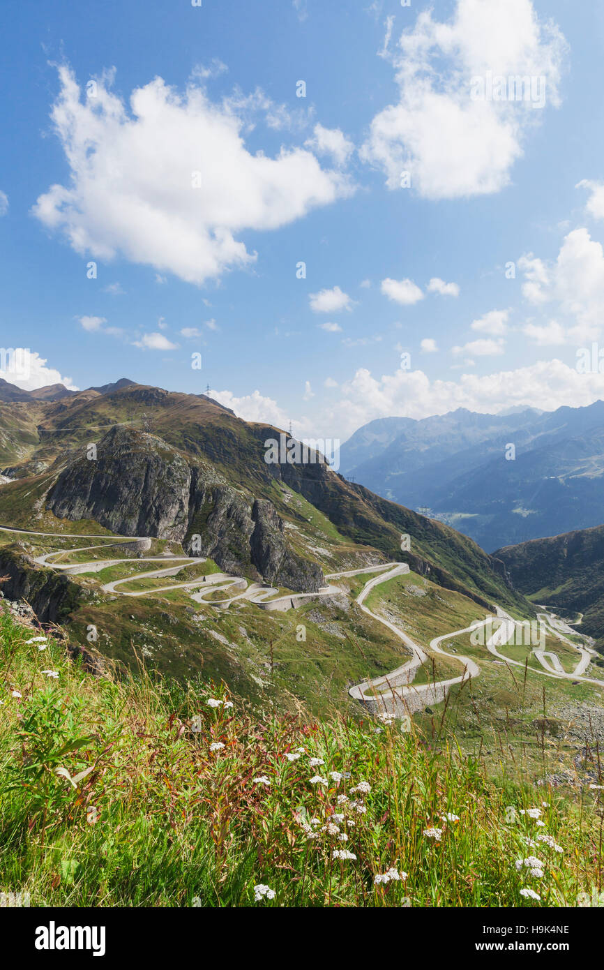 Tremola mountain hi-res stock photography and images - Alamy