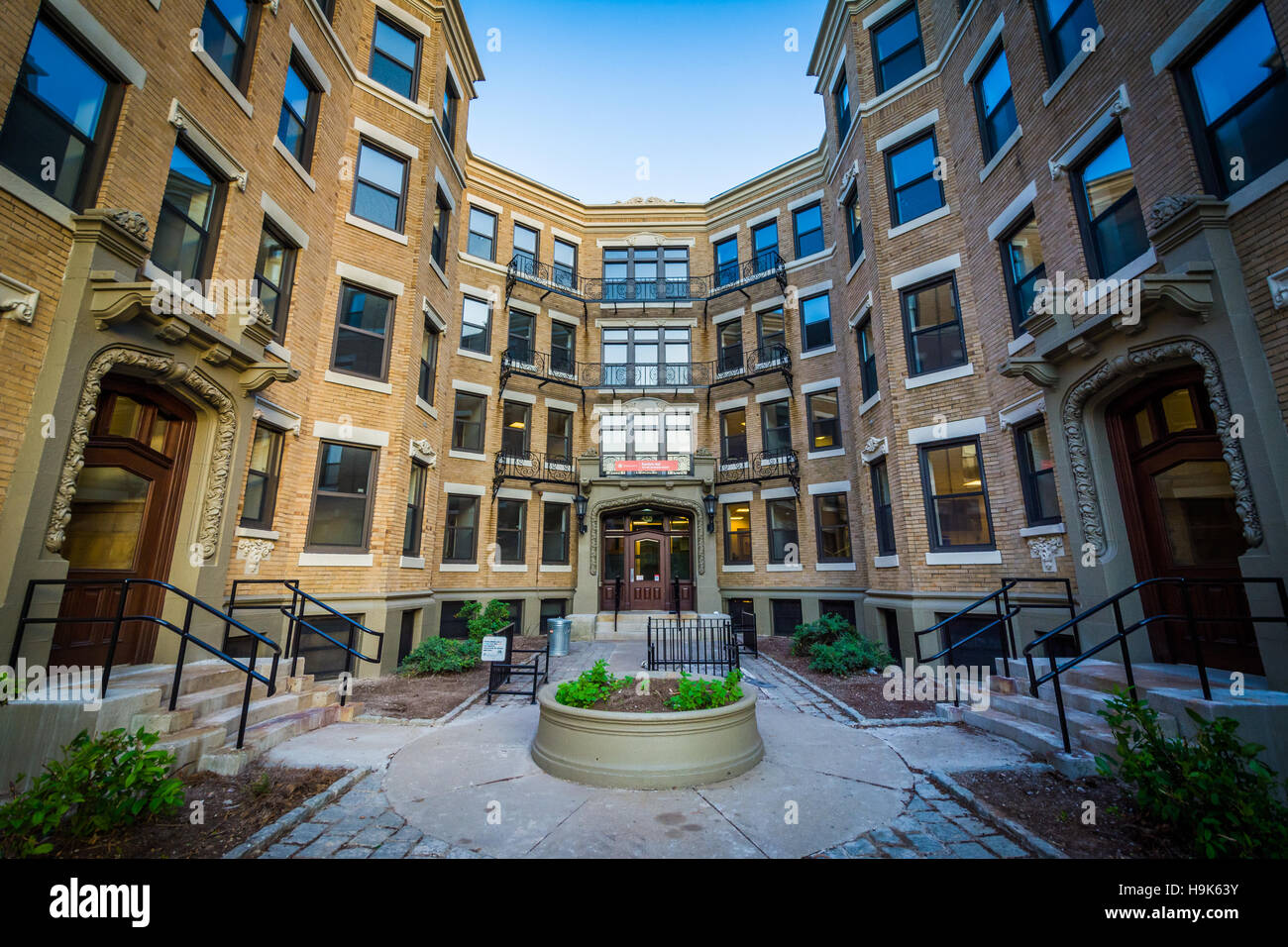 Burstein Hall, at Northeastern University, in Boston, Massachusetts ...