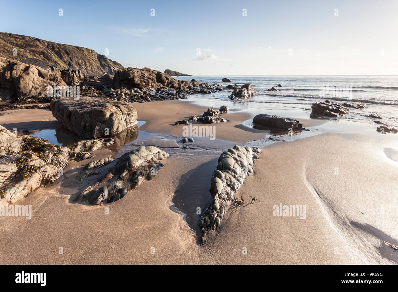 Welcombe mouth hi-res stock photography and images - Alamy
