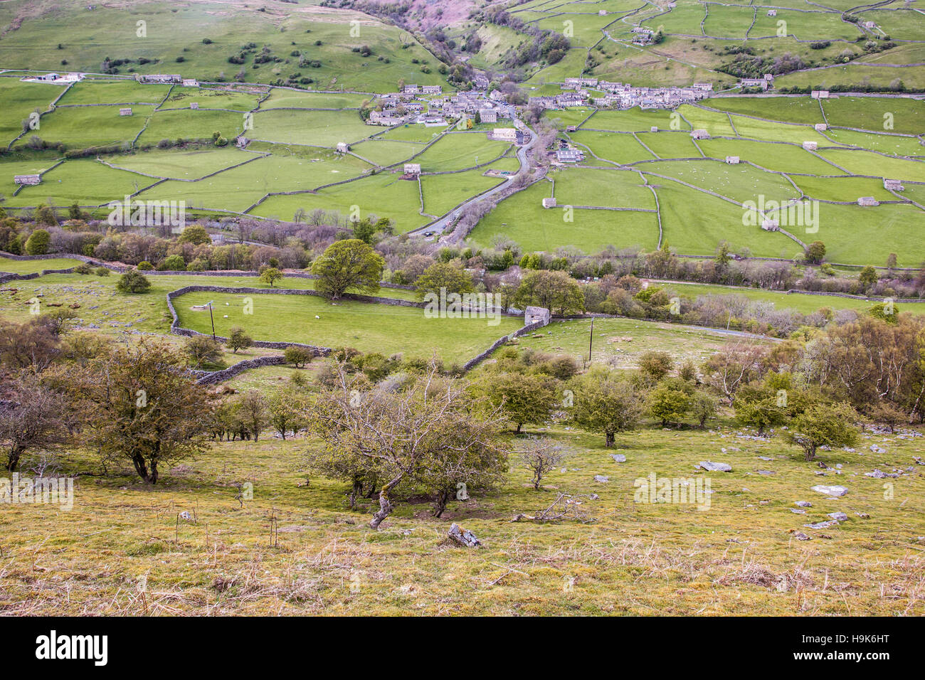 Gunnerside in the Yorkshire Dales National Park Stock Photo - Alamy
