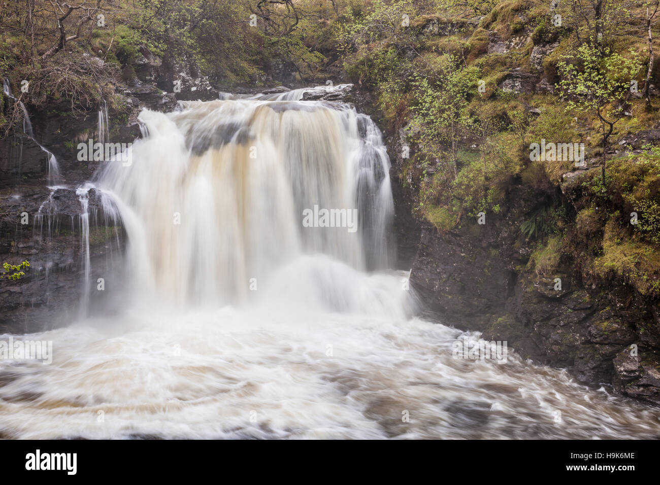 The falls of falloch near to Loch Lomond in Scotland Stock Photo - Alamy