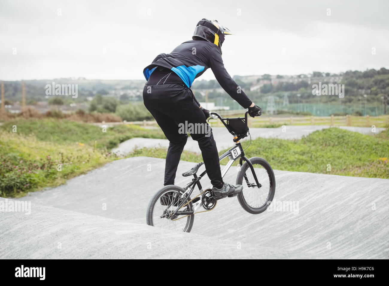 Riding stunt hi-res stock photography and images - Alamy