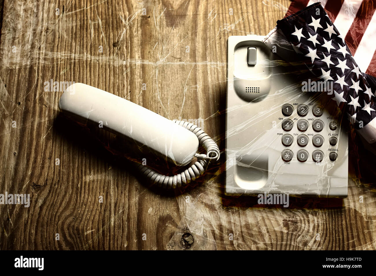 Violance telephone call crack glass hi-res stock photography and images ...