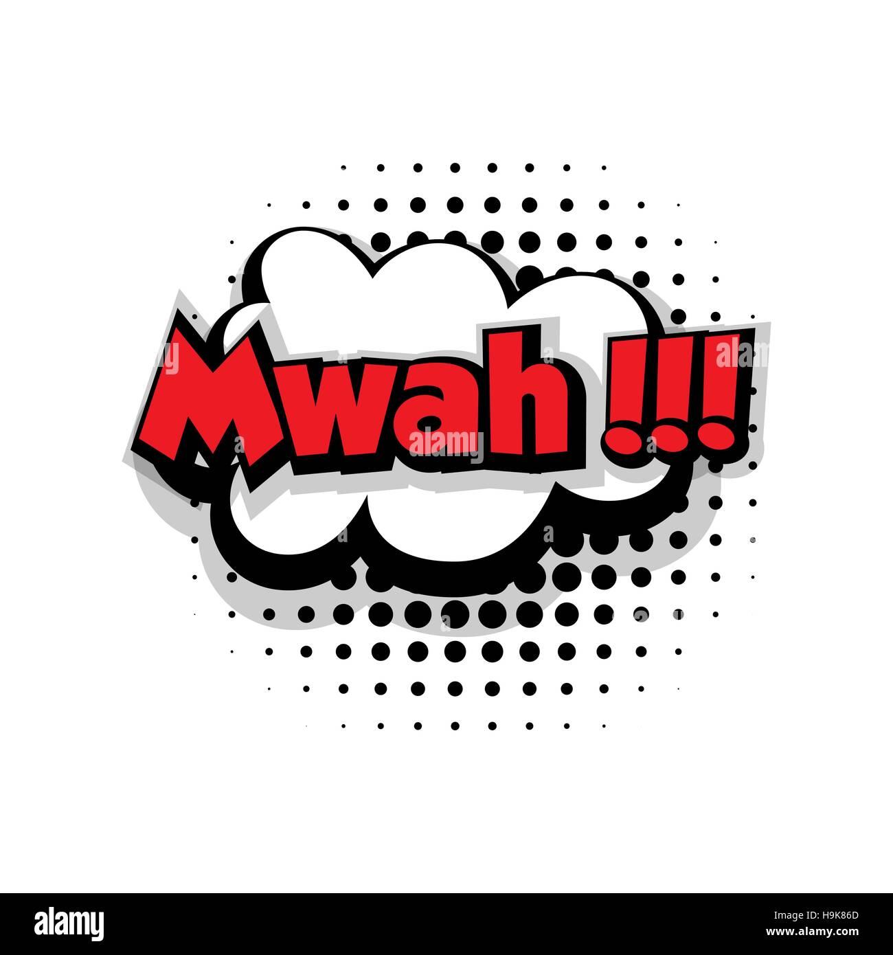 Mwah Stock Vector Images - Alamy