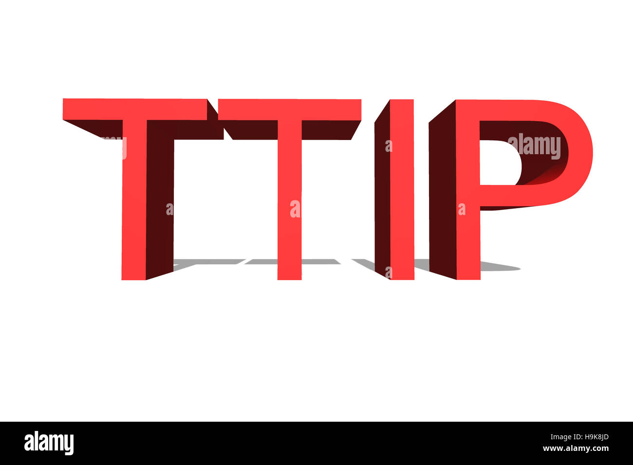 TTIP - Transatlantic Trade and Investment Partnership on white ...