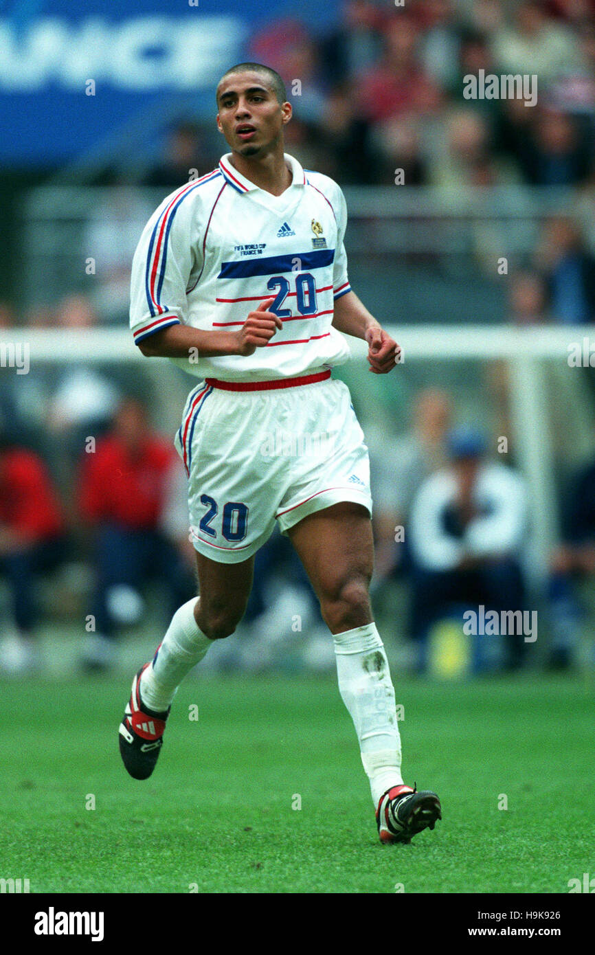 DAVID TREZEGUET FRANCE & AS MONACO 03 July 1998 Stock Photo - Alamy